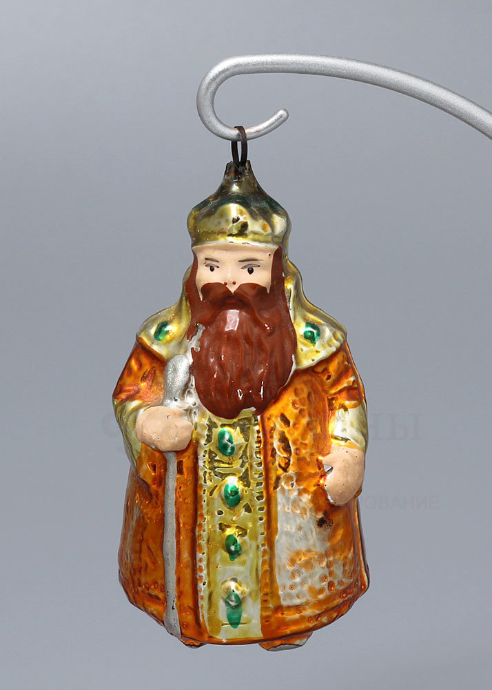 Купить советскую елочную игрушку «Царь Дадон».