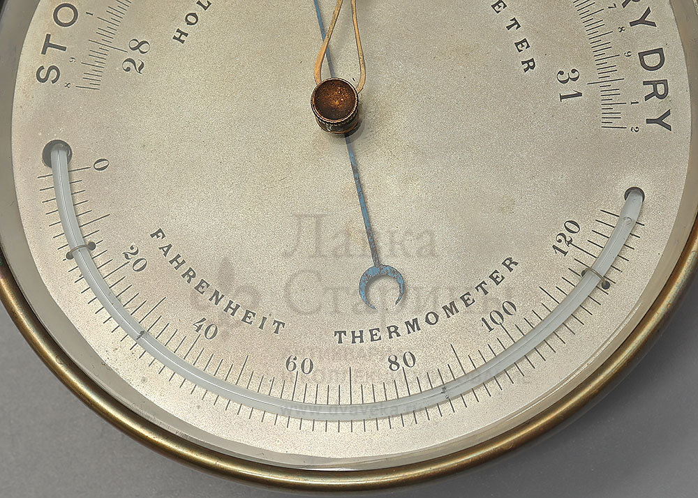 Купить старинный барометр-анероид, погодник Barometer Holosteric ...