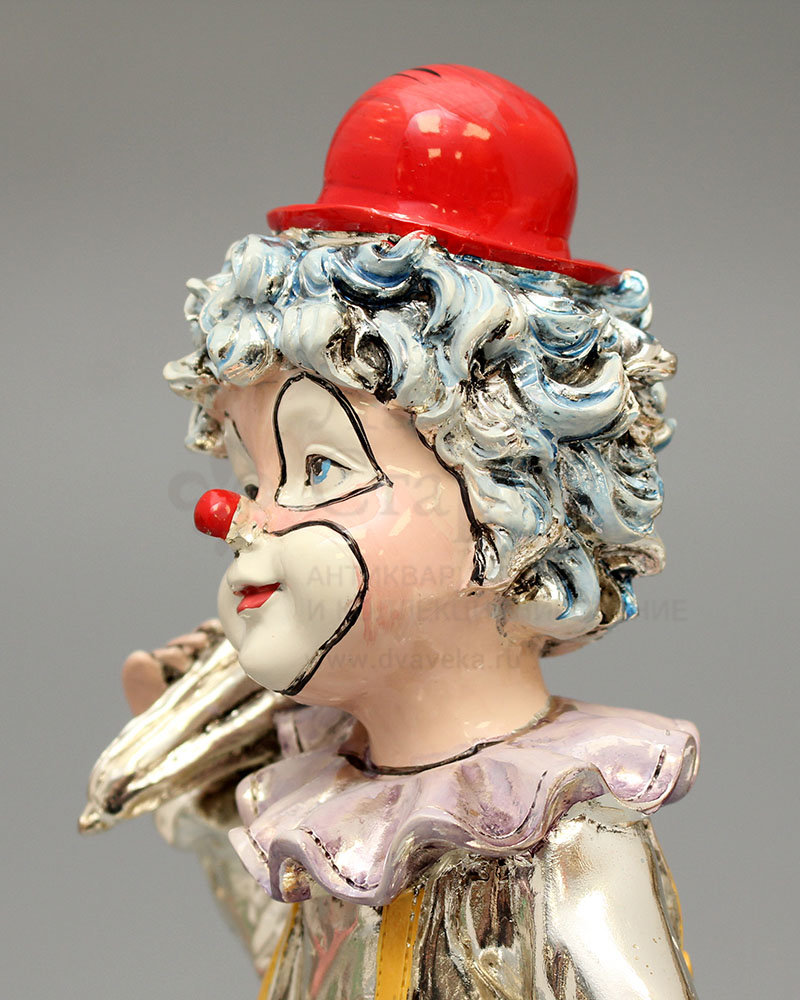 Купить статуэтку клоуна из серебра стерлинг 925 пробы, Израиль, Hazorfim.