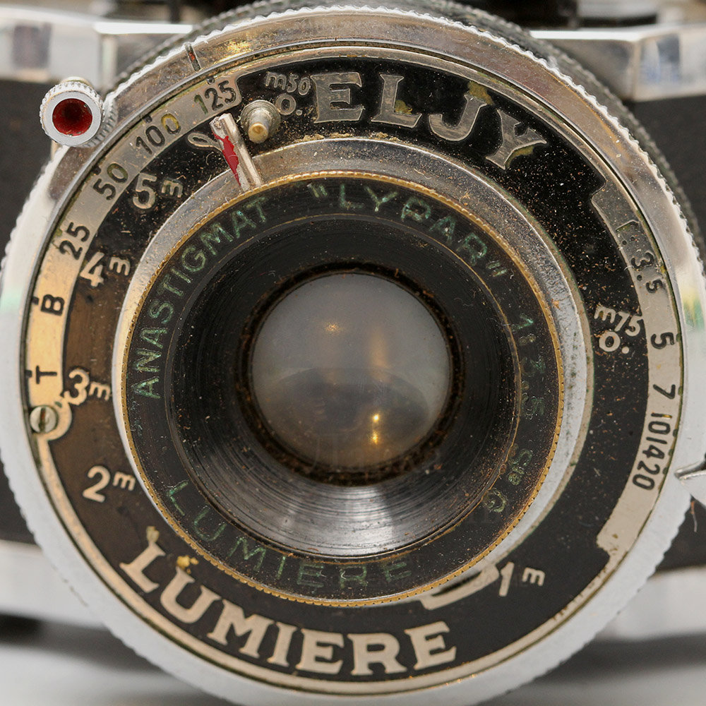 Маленькая шпионская фотокамера «Eljy Lumiere», Франция, 1930-е гг ...