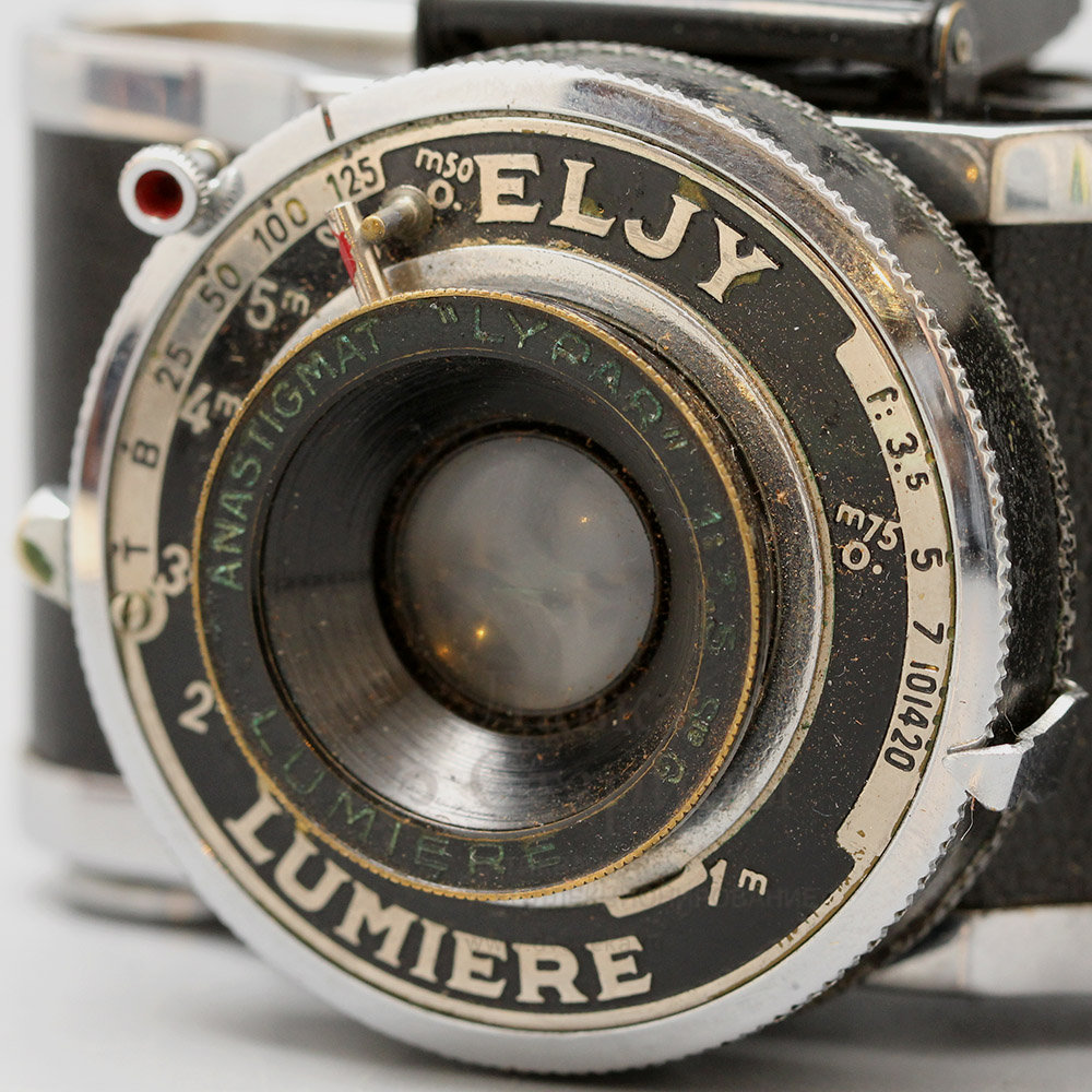 Маленькая шпионская фотокамера «Eljy Lumiere», Франция, 1930-е гг ...