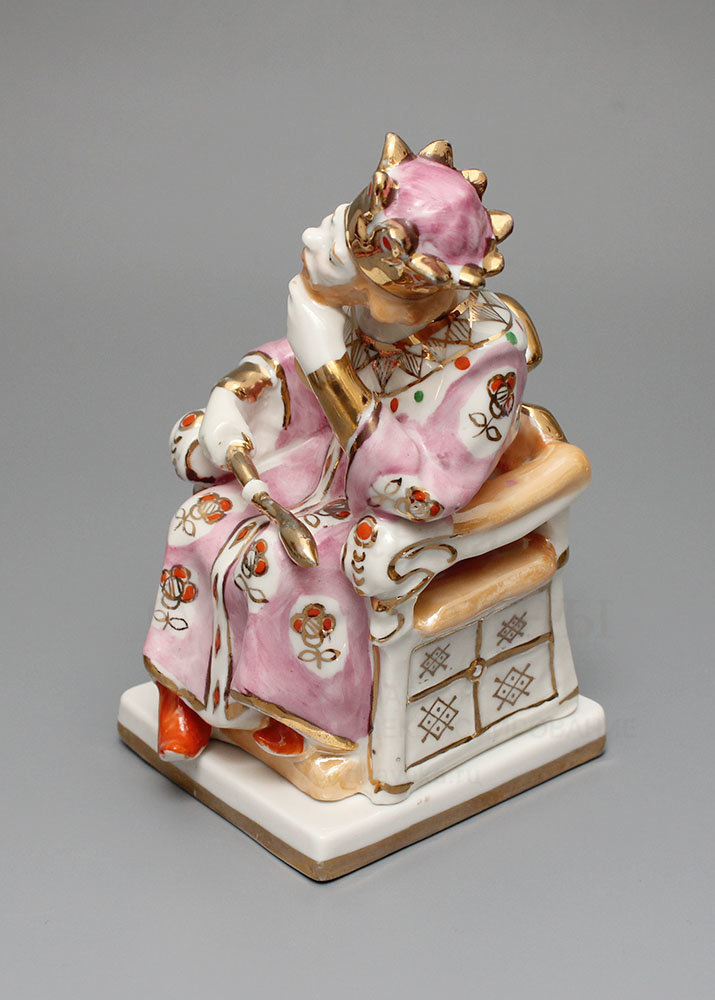 Купить статуэтку, шкатулку «Царь Дадон» из триптиха «Золотой петушок ...