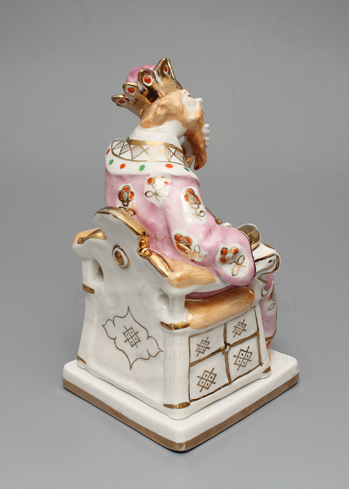 Купить статуэтку, шкатулку «Царь Дадон» из триптиха «Золотой петушок ...