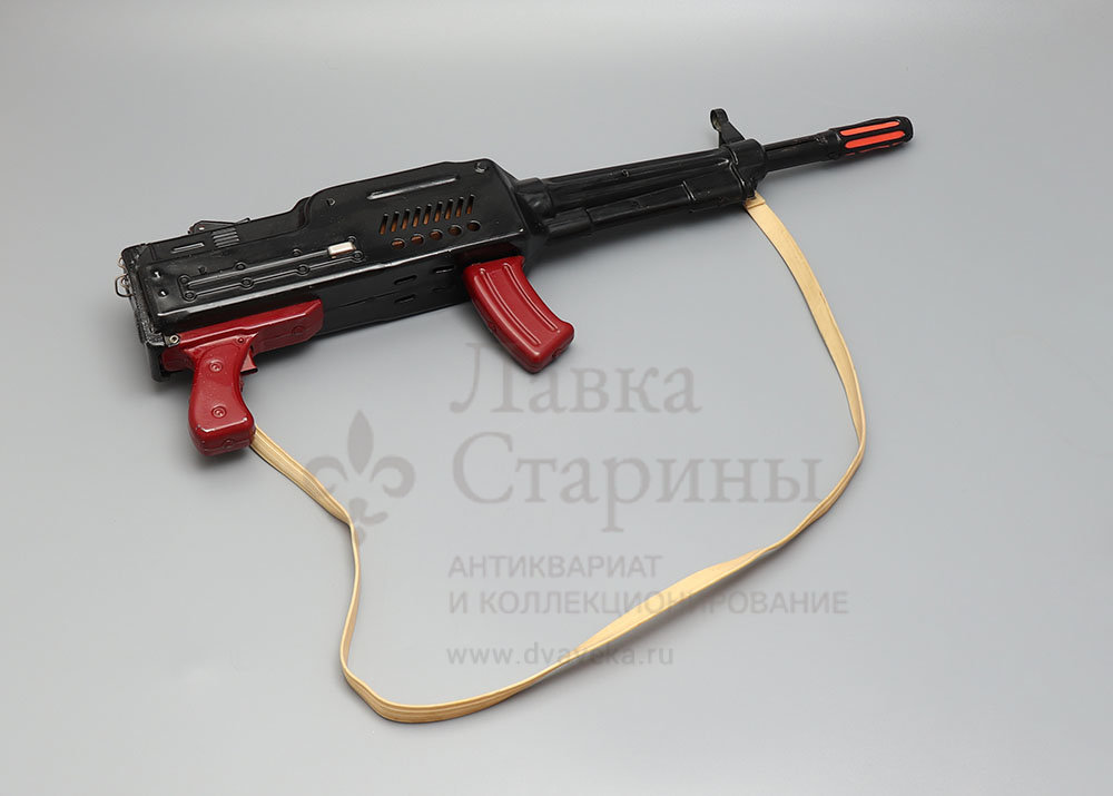 Купить детскую игрушку «Свето-шумовой автомат-пулемет», СССР, 1980-е ...